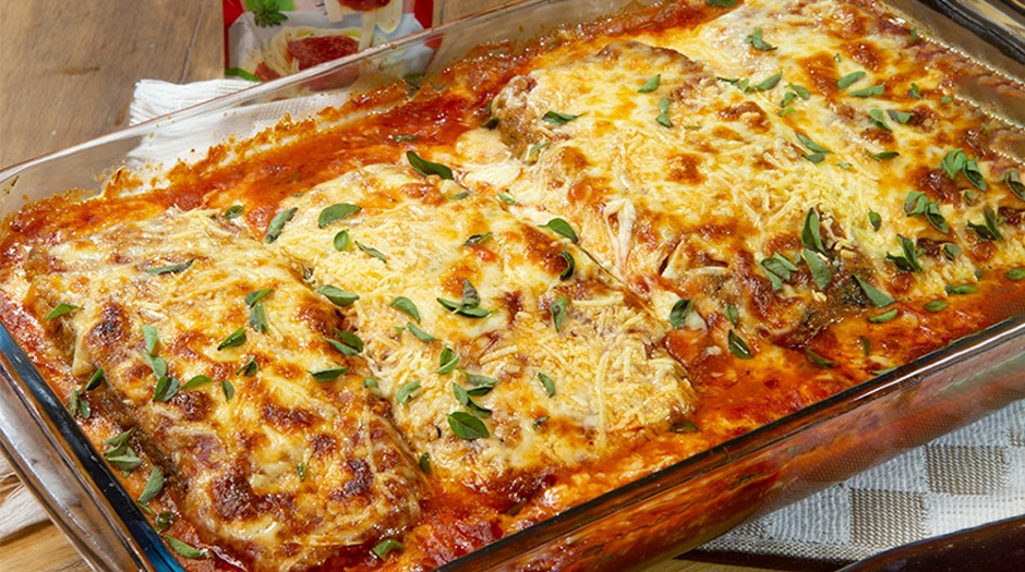 Berinjela à parmegiana deliciosamente fácil