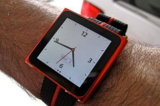 Novo iPod vira relógio de pulso