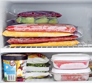 Aprenda como congelar corretamente os alimentos