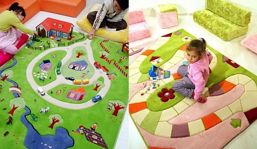 Quarto infantil: tapetes decoram e protegem os pequenos