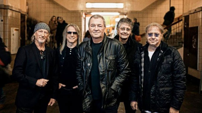 Deep Purple confirma show em Curitiba