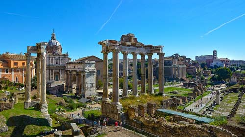 Italianos reconstroem origem geológica das 7 colinas de Roma