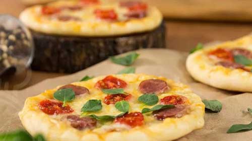 Inspire-se com a deliciosa mini pizza